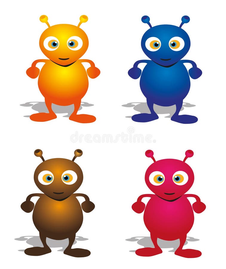 Cartoon cute worm stock illustration. Illustration of bacteriua - 27337020