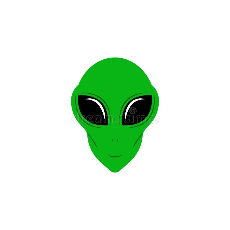 Aliens Head Colored Icon in Pattern Style. One of Ufo Collection Icon ...