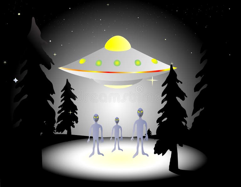 Aliens Spooky Stock Illustrations – 1,196 Aliens Spooky Stock ...