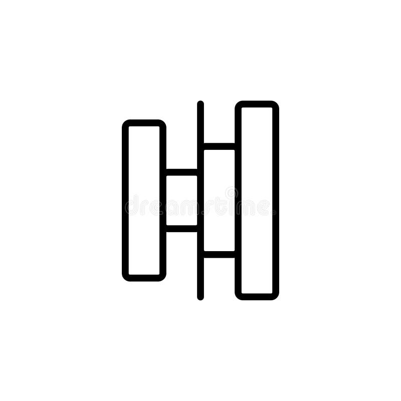 Align Center Icon, Horizontal Icon, Logo, Pattern, Presentation ...