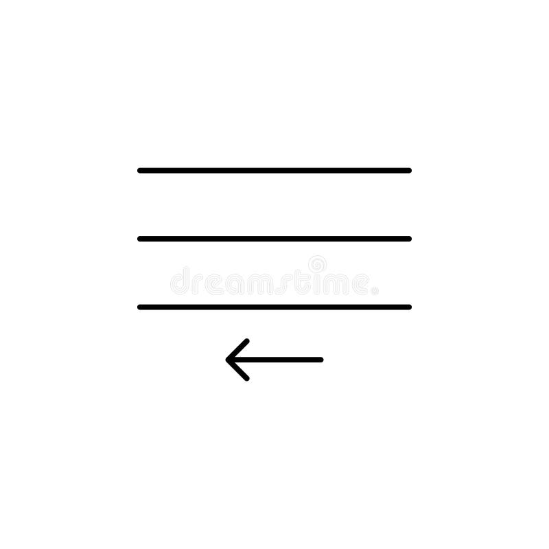 Align, Format, Left, Move Icon. Element of Text and Typography for ...