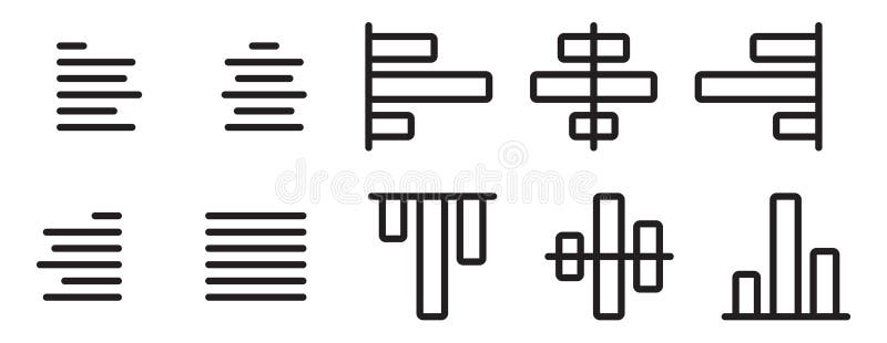 Align Icon Center, Left, Right, and Justify for Paragraph and Design ...