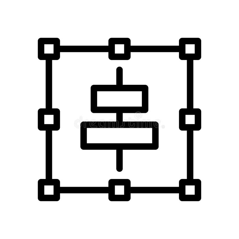 Align Icon Illustration Vector Graphic Stock Illustration ...