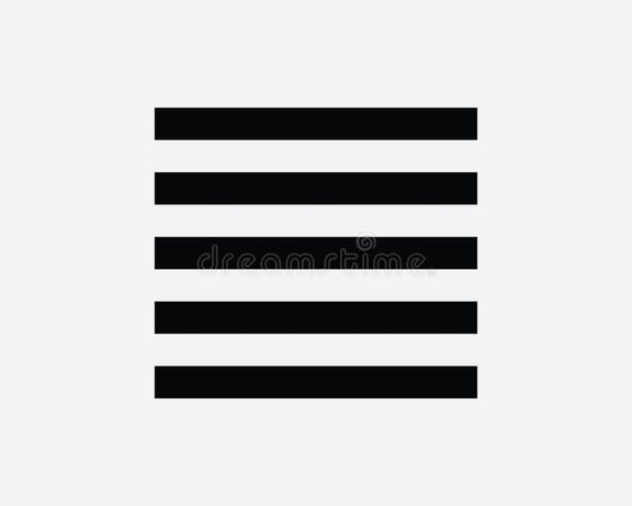 Align Justify Icon. Justified Word Document Text Edit Paragraph Page ...