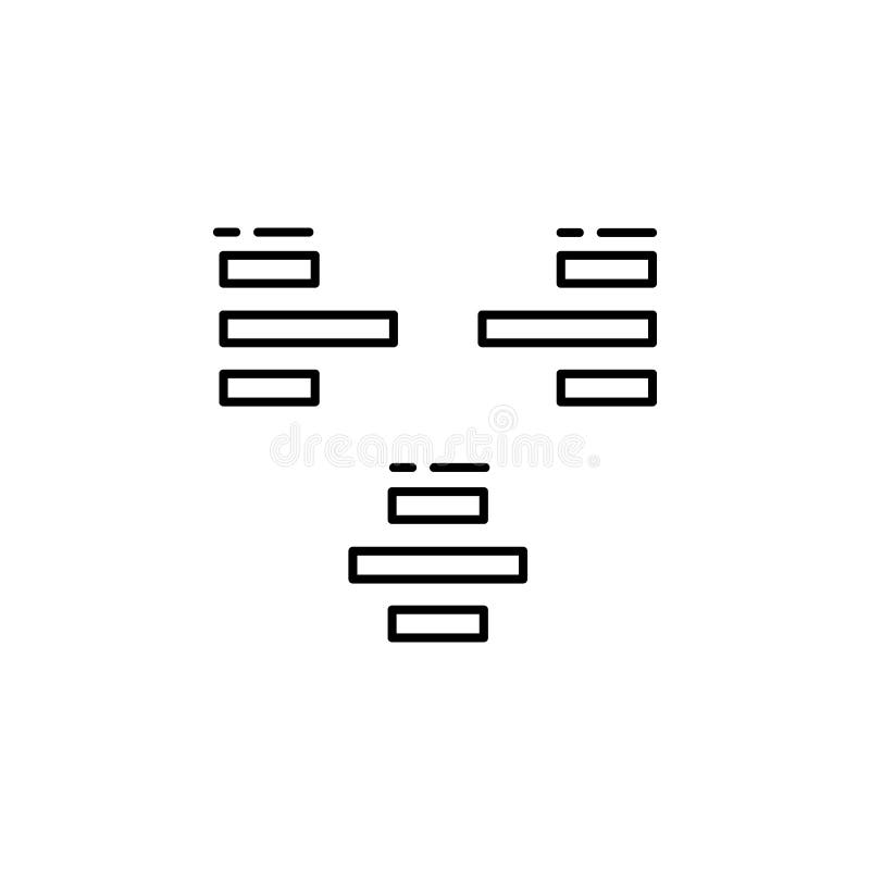 Align Text Left Icon of 3 Types Color, Black and White, Outline ...