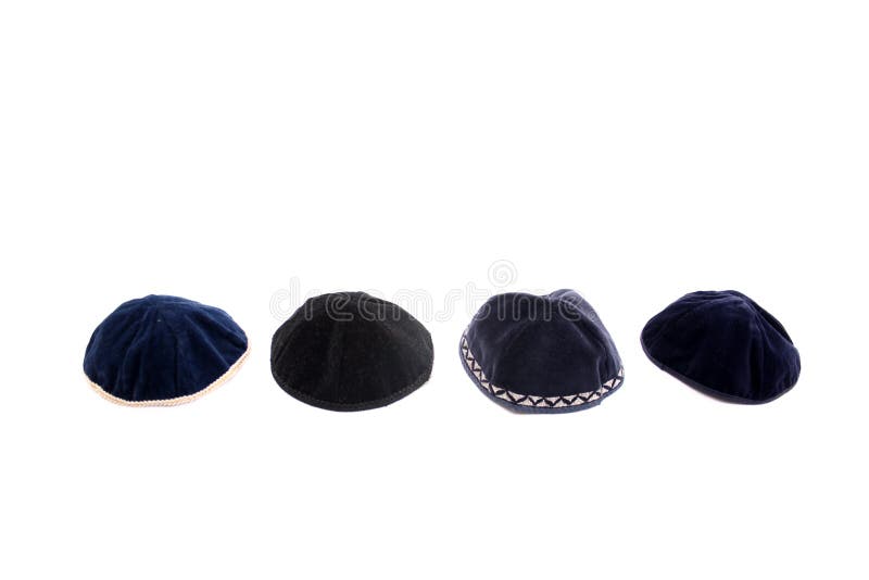 Aligned kippahs stock image. Image of tradition, hebrew - 32948573