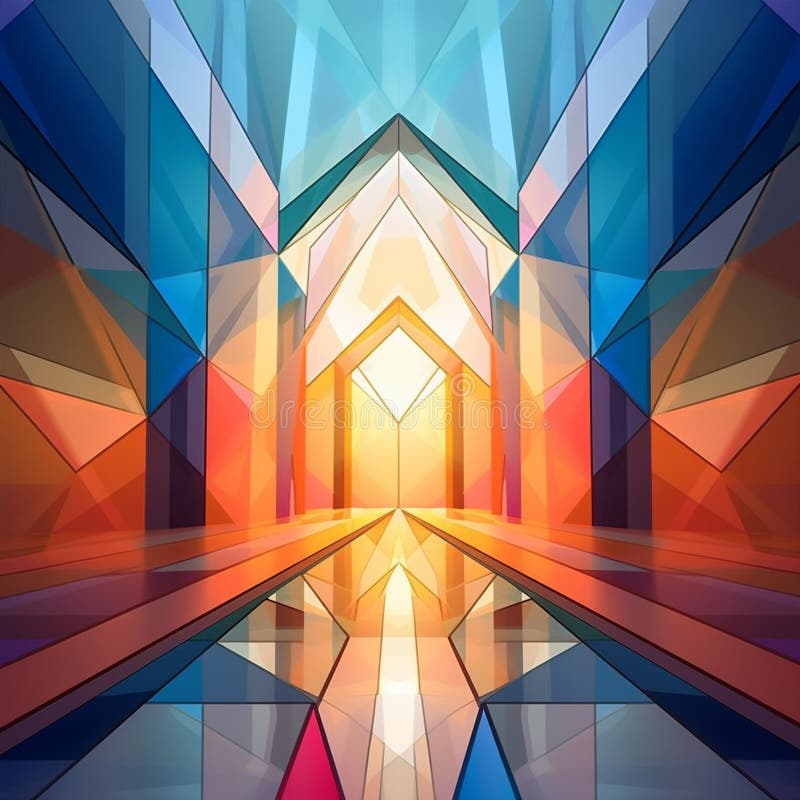 Aligned Majesty: a Grand Architectural Structure of Intersecting ...