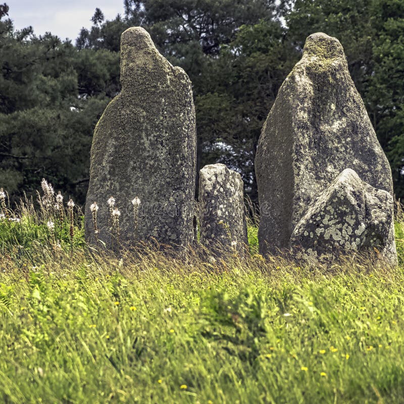 Alignements De Carnac - Carnac Stones Stock Image - Image of landmark ...