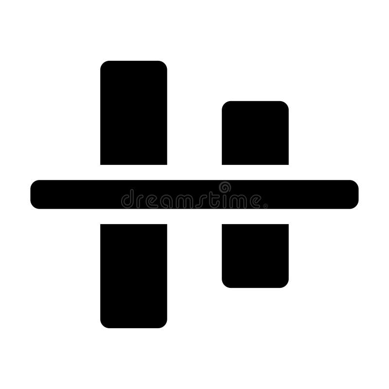 Alignment Arrow Direction Icon Stock Vector - Illustration of digital ...