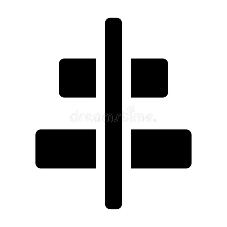 Alignment Arrow Direction Icon Stock Vector - Illustration of center ...