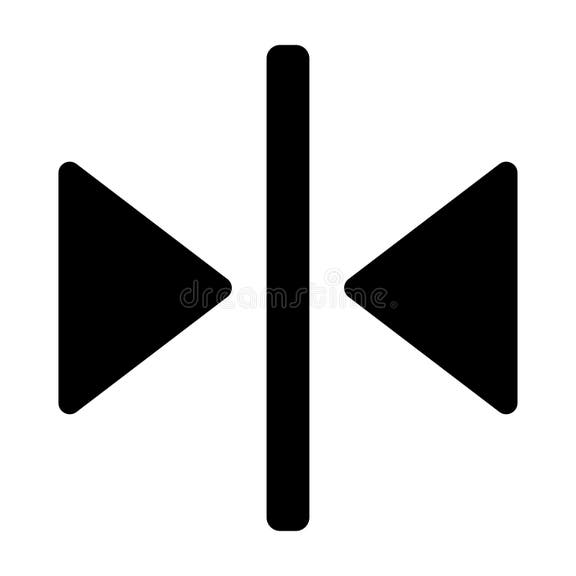 Alignment Arrow Direction Vector Stock Vector - Illustration of arrows ...