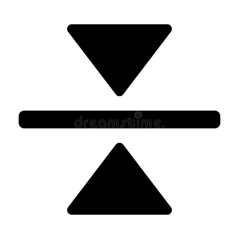 Alignment Arrow Direction Vector Stock Vector - Illustration of group ...