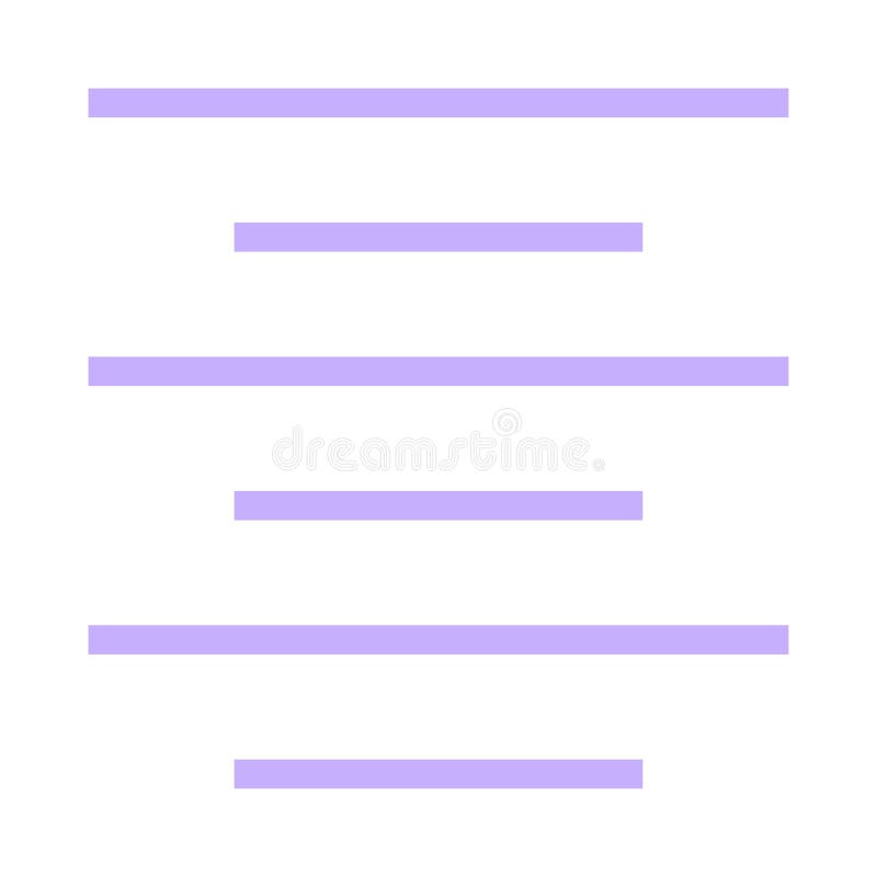 Alignment color line icon stock illustration. Illustration of editing ...