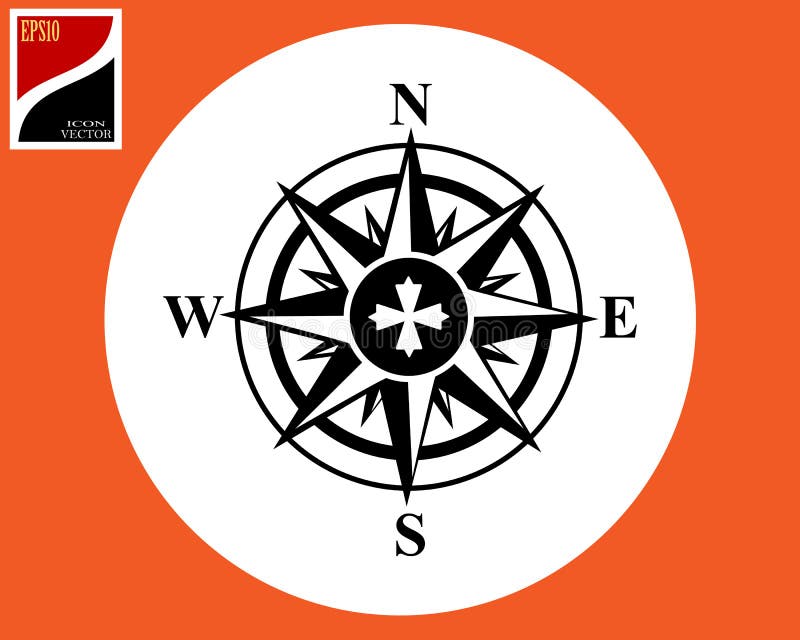 Azimuth Compass Transparent Icon. Azimuth Compass Symbol Design Stock ...