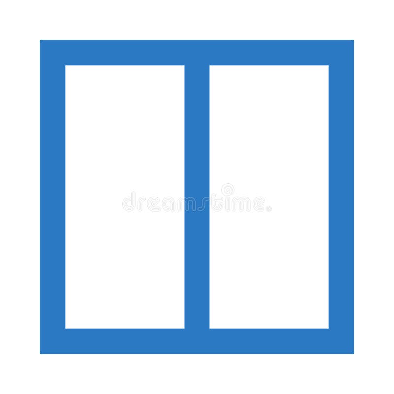 Alignment Glyphs Double Color Icon Stock Illustration - Illustration of ...