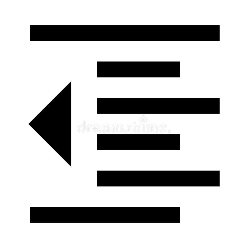 Alignment glyphs icon stock illustration. Illustration of flat - 115463810