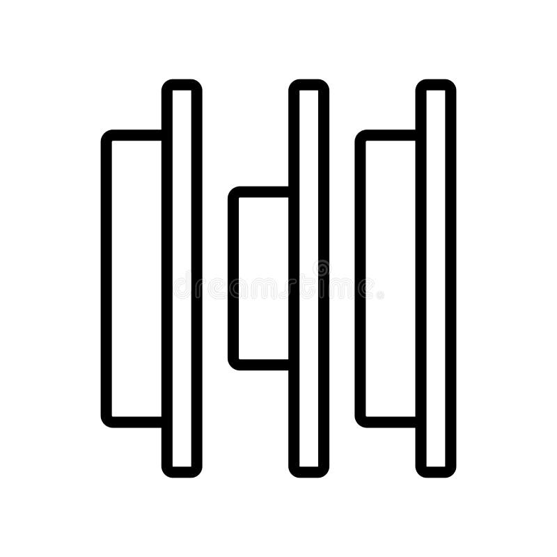 Center Alignment Icon Vector Sign and Symbol Isolated on White B Stock ... Center Alignment Icon Vector Sign and Symbol Isolated on White B Stock ...