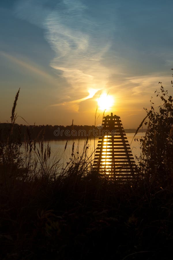 Alignment of the Navigation Sign Stock Image - Image of warning, sign ...