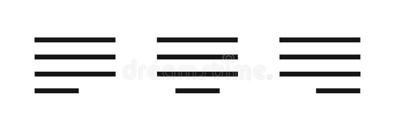 Paragraph Alignment Stock Illustrations – 794 Paragraph Alignment Stock ...