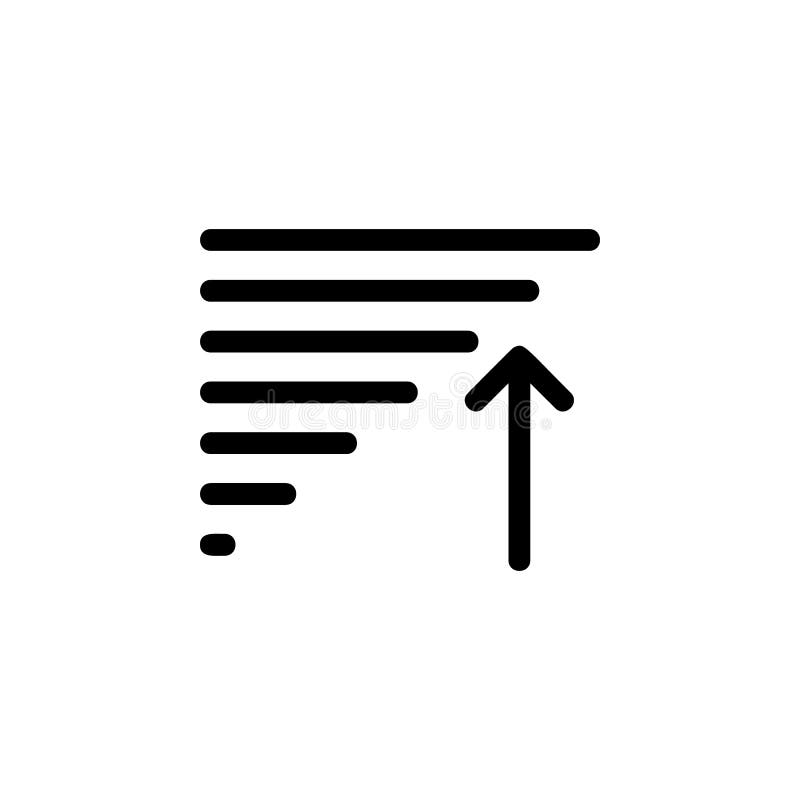 Alignment Text Icon. Simple Glyph Vector of Text Editor Set Icons for ...