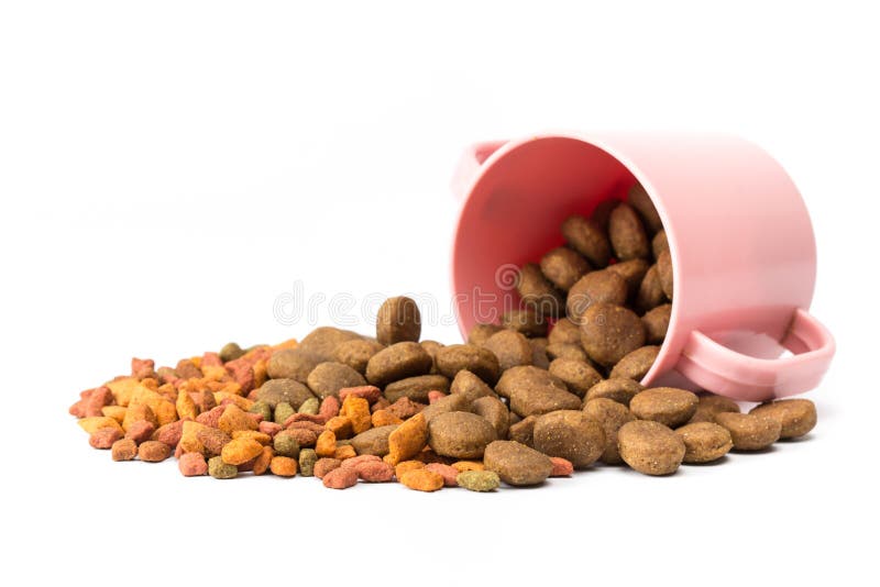 Aliment Pour Animaux Familiers Image stock - Image du brun, saveur ...