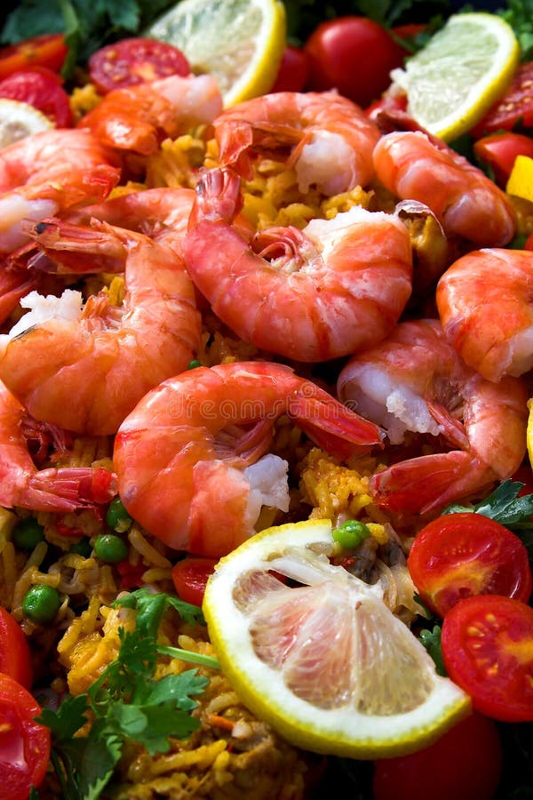 Alimento de mar imagen de archivo. Imagen de ensalada - 1653017