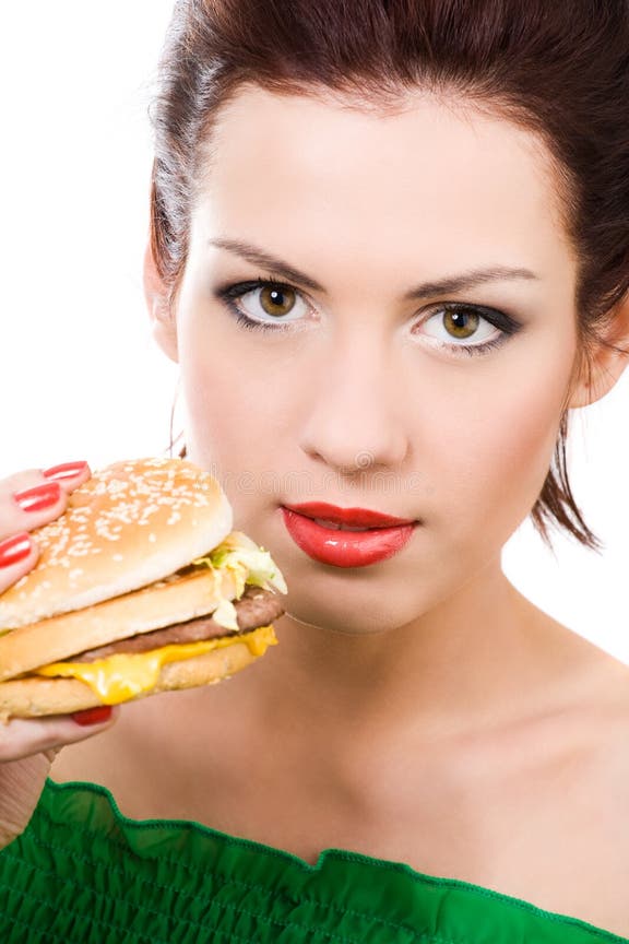 Alimento malsano foto de archivo. Imagen de grande, carne - 8844454