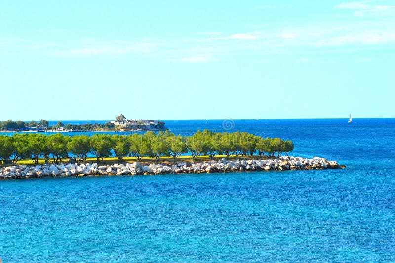 Alimos beach stock image. Image of blue, athens, tourists - 54039901
