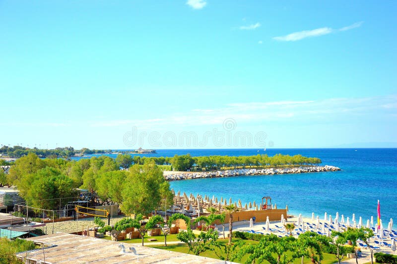 Alimos beach stock image. Image of beautiful, travel - 54043591