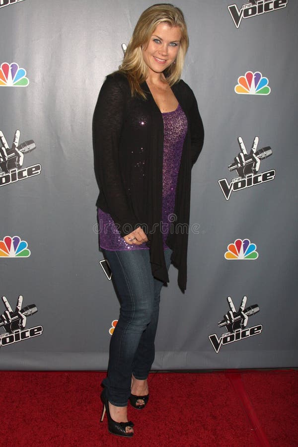 Alison Sweeney editorial stock photo. Image of voice - 23928493