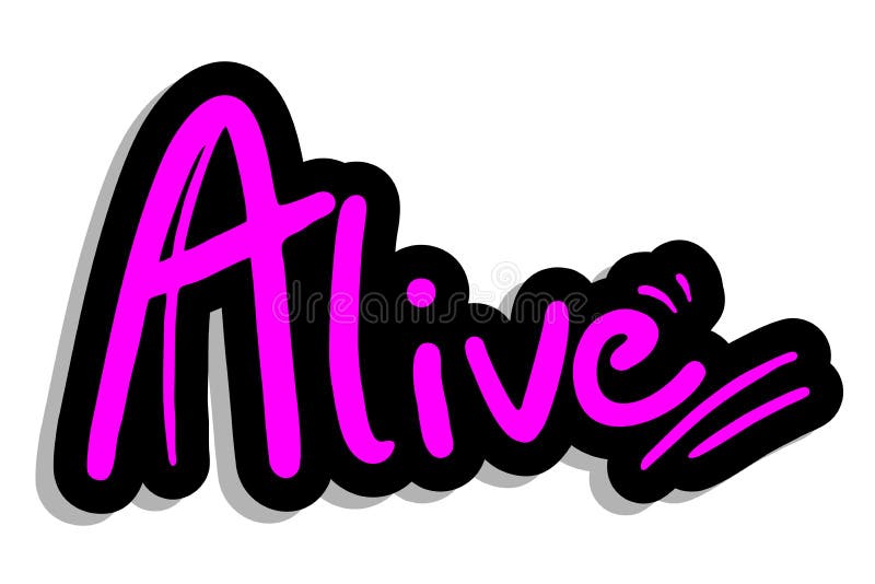 Alive man stock vector. Illustration of dark, symbol - 27625188