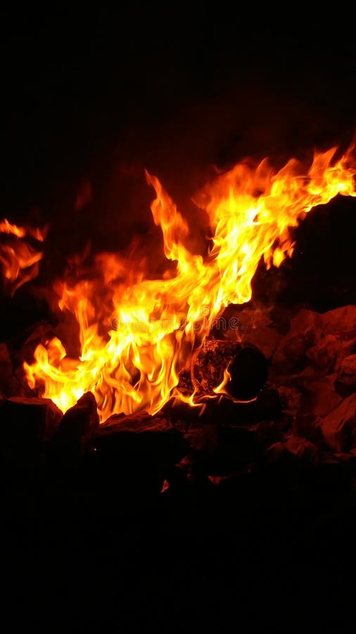 Alive and Hot stock image. Image of camp, alive, fire - 153579663