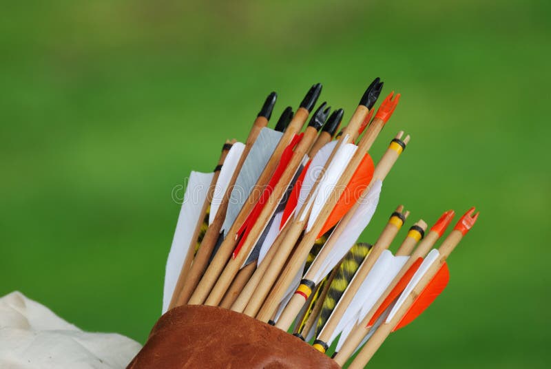 Aljaba foto de archivo. Imagen de caza, combate, blanco - 58648082