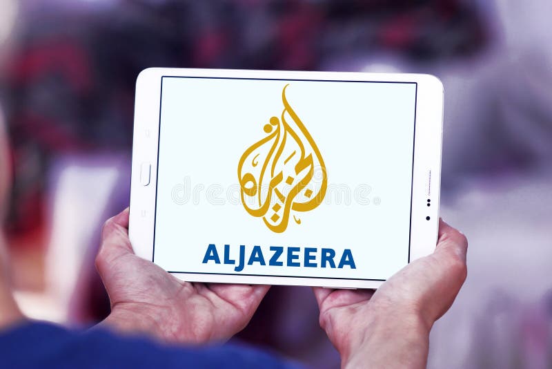 Aljazeera editorial stock image. Image of internet, front - 18161299