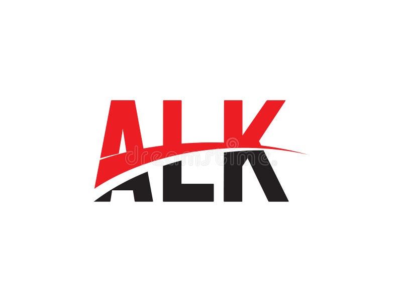 ALK Letter Initial Logo Design Vector Illustration Stock Vector ...