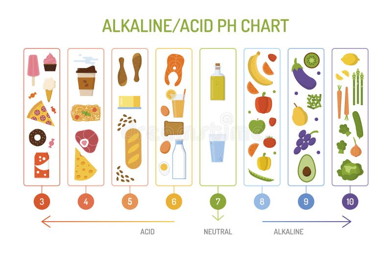 Ph chart stock illustration. Illustration of alkaline - 36067801