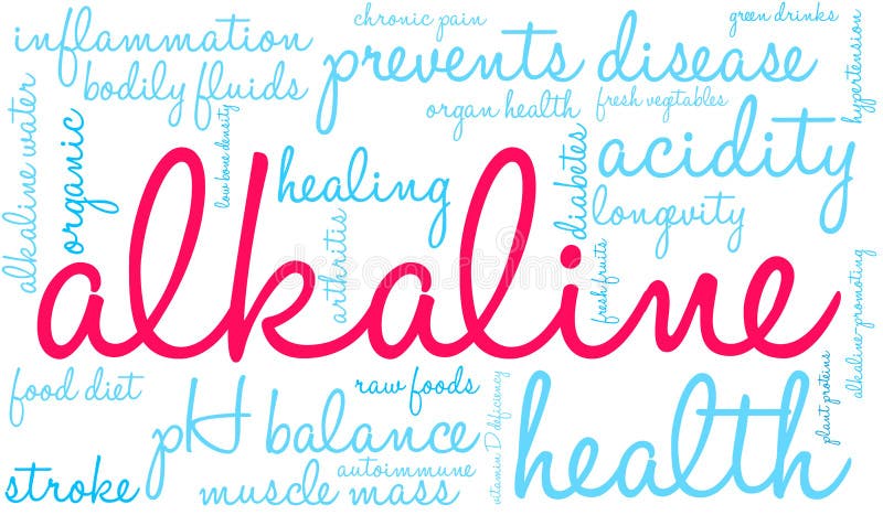 Alkaline Word Cloud stock vector. Illustration of acidity - 146646513