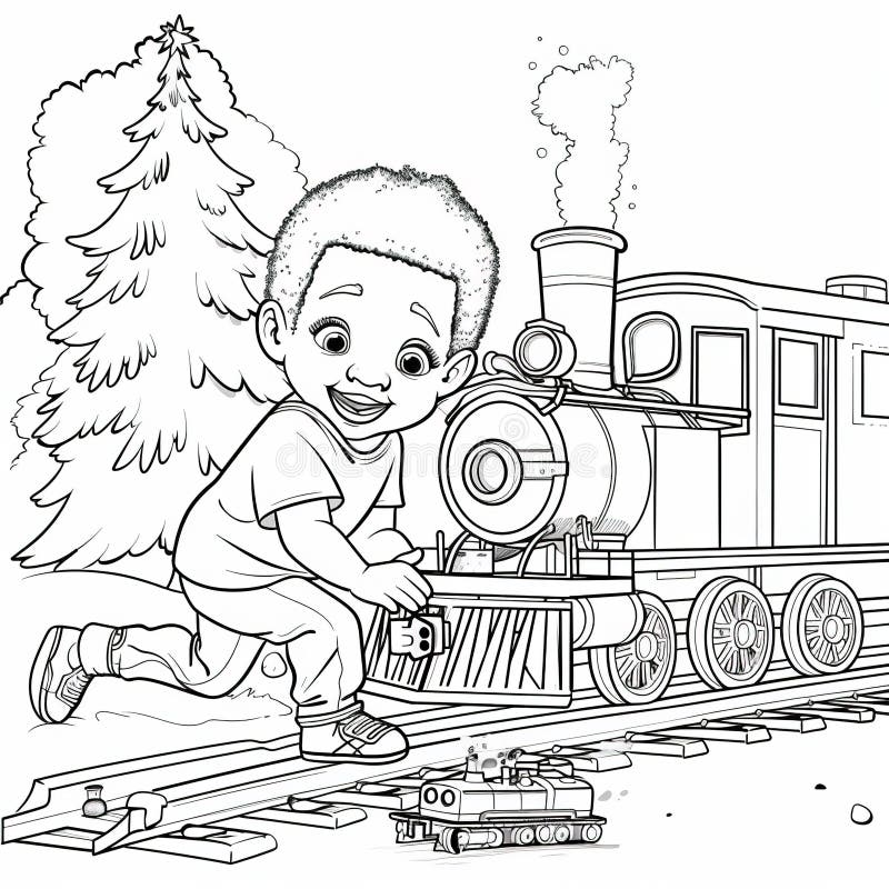 ðŸš‚All Aboard the Imagination Express!ðŸš‚Coloring Page for the Little ...