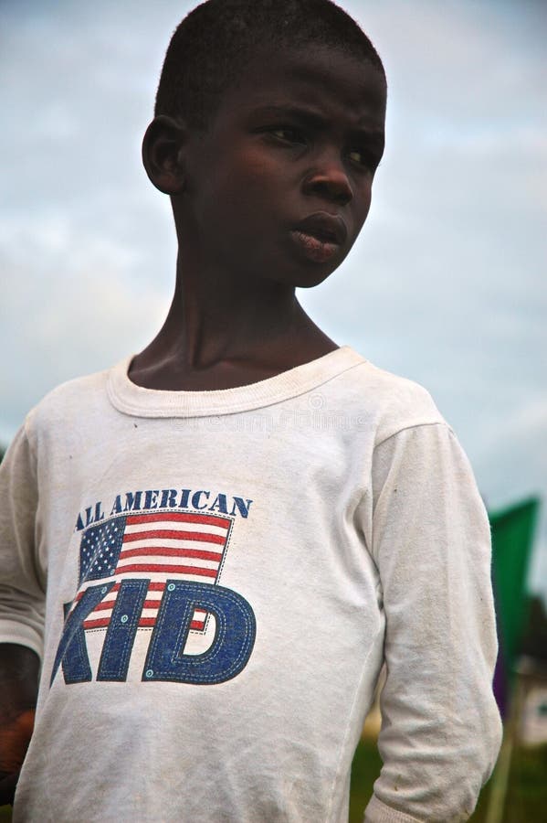 All American Liberian editorial stock image. Image of deprived - 15834259