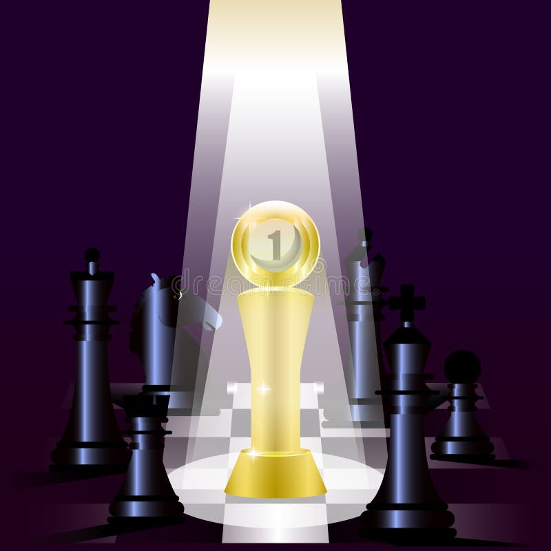 All Chess, Trophy , the Winner, Number One, Vector Illustrator Stock ...