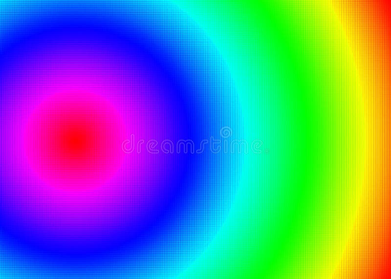 All Colors Pixelated Rainbow Background Stock Illustration ...