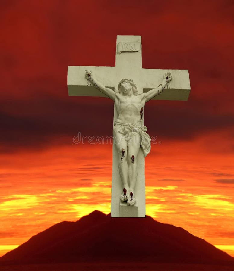 All Crusified Golgotha Jesus Ransom Stock Illustrationer - Illustration ...