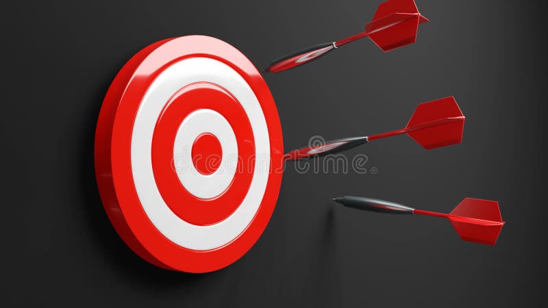 All Arrows Missed the Target. Stock Footage - Video of failed ...