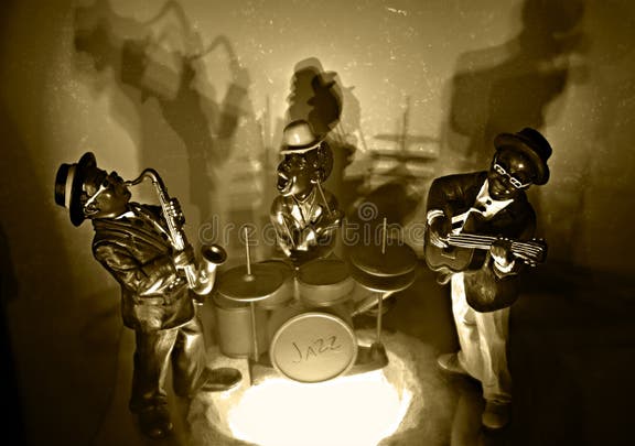 All Dat Jazz stock photo. Image of ensemble, lights, music - 18655052