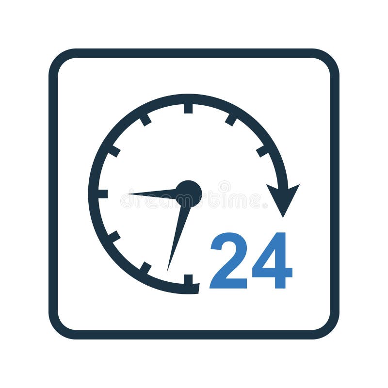 All, Day, Availability Icon. Simple Editable Vector Graphics Stock ...