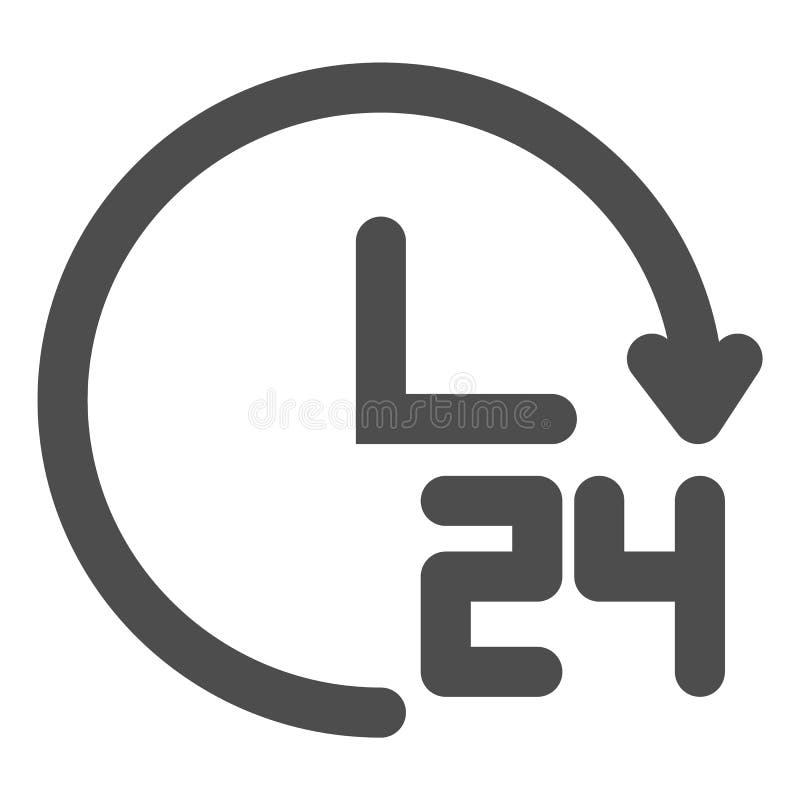 Support Solid Icon. Handshaking Forming a Heart Vector Illustration ...