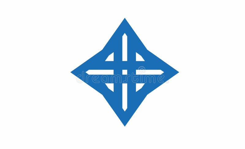 All directions logo stock photo. Image of blue, signage - 189043652