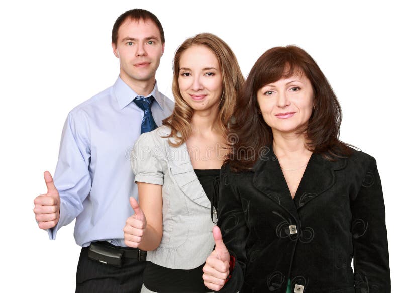 All is excellent! stock photo. Image of colleague, office - 9203828