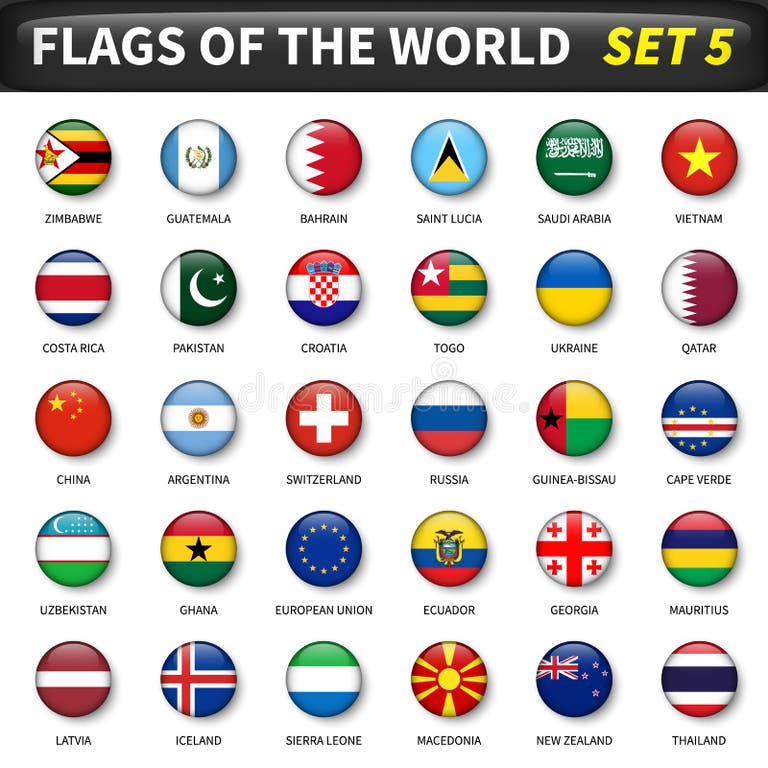World Flags Circle Stock Illustrations – 7,937 World Flags Circle Stock ...