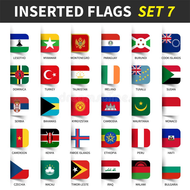 Flags World 7 8 Stock Illustrations – 4 Flags World 7 8 Stock ...